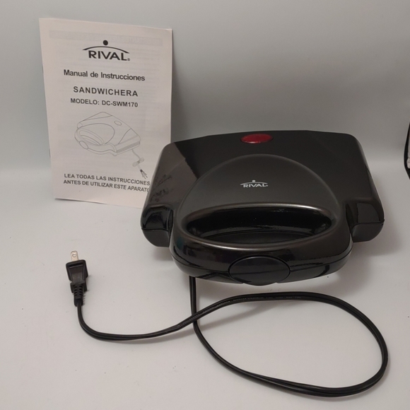 Rival | Kitchen | Rival Sandwich Maker Model Dcswm7 Dual Sandwiches New ...